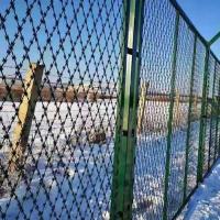 China Hot Dip Galvanized BTO-22 Barbed Razor Wire Mesh with 2.5mm Wire Diameter for Secure Fencing for sale