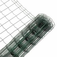 China 6 Gauge 4x4 Green PVC Coated Euro Wire Mesh Fence - Welded Wire Mesh Fence for Gardens and Farms for sale