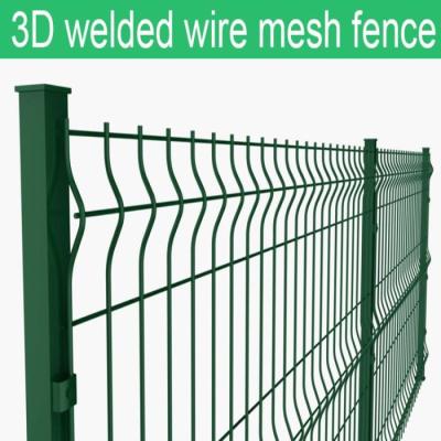 China PVC Coated Corrosion Resistant Maintenance-Free 3D Curved Fence for Coastal Road Aesthetics for sale