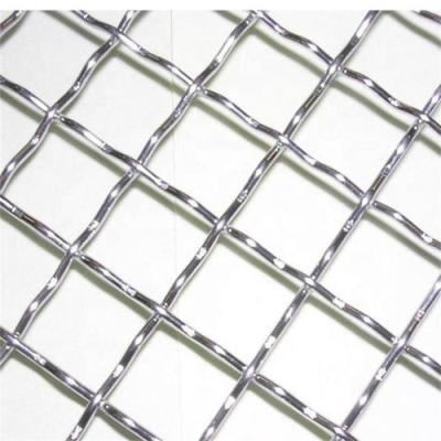 China Stainless Steel Square Opening Crimped Wire Mesh Galvanized Crimp Wire Mesh Iron Crimped Mesh for sale