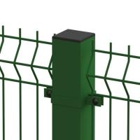 China Quick Buckle Easy Installation 1.3m Low Height Powder Coated 3D Curved Fence for Urban Road Flower Boxes & Street Trees for sale