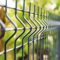 China Eco-Friendly Electrostatic Powder Coated 3D Curved Fence with Multiple Colors Optional and 1.1m Low Profile for Municipal Sidewalk for sale