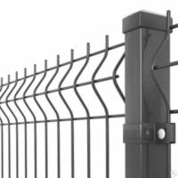 China National Standard Stable Welding 1.8m Height 5.5mm Thick Wire 3D Curved Fence for School Playground and Stadium for sale