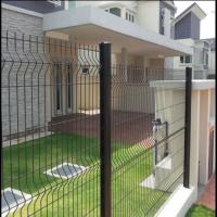 China National Standard Stable Welding 1.8m Height 5.5mm Thick Wire 3D Curved Fence for School Playground and Stadium for sale