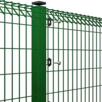 China Hot Dip Galvanized 3D Curved Fence with 50x200mm Mesh Size and Sustainable Design for sale