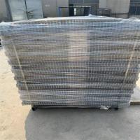 China Hot Dipped Galvanized Welded Wire Mesh Panels with High Tension Strength and Square Hole Shape for sale