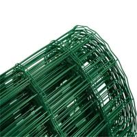 China 1.83m X 25m Green Dutch Euro Wire Mesh Fence PVC Coating Corrosion  Resistance for sale