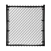China 30m Length Rustproof PVC Chain Link Fence Diamond Mesh Fence Customized Size for sale