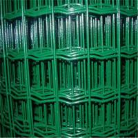 China Galvanized+PVC Coated Euro Wire Mesh Fence with 50x50mm Mesh Size and Low Carbon Steel Wire for sale