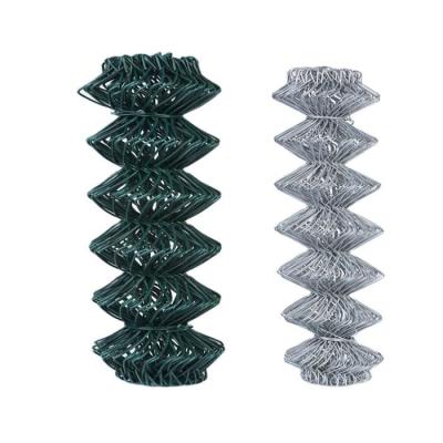 China 4ft 6ft 8ft Farm Filed PVC Chain Link Fence Hot Dipped Galvanized for sale
