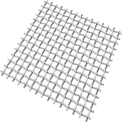China Acid Resistance Intercrimp Woven Wire Lock Crimp Wire Mesh For Construction for sale