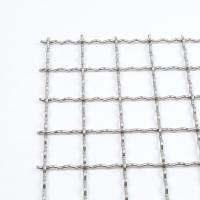 China 20 Gauge Plain Weave Galvanized Crimped Wire Mesh Heavy Duty with Corrosion Resistance for sale