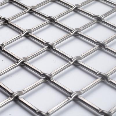 China 1 2 3 4 Mesh Stainless Steel Double Crimped Wire Mesh As Infill Panels Cages and Decoration for sale