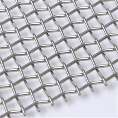 China Double Crimp Wire Mesh Stainless Steel Crimped Wire Mesh Panel Steel Mesh Screen for sale