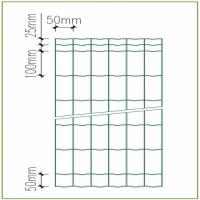 China Rot Proof PVC Coated Euro Wire Mesh Fence Garden Field Holland Wire Mesh Fence for sale