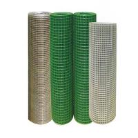 China Custom Green PVC Coated Welded Mesh Stainless Steel Wire Mesh Opening 1/2