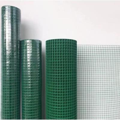 China Anti-corrosion PVC Coated Welded Wire Mesh with 0.5m-1.8m Width and 30m Length for Yard Fence for sale