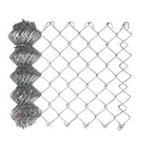 China 50x50mm Hot Dipped Galvanized Chain Link Fence Fabric Cyclone Wire Netting for sale