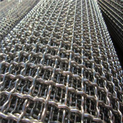 China Wear-resistant 304 316 Stainless Steel Crimped Mesh for Various Safety protection for sale
