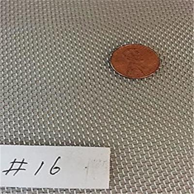 China 304 316 316L Stainless Steel Woven Wire Mesh Plain Weave Alkali Resist for sale