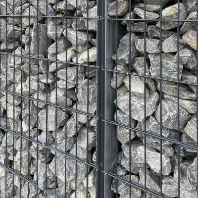 China Galvanized Philippine 3.05mm Gabion 80*100mm Box Gabion Basket Price Gabion 2x1x1 for sale
