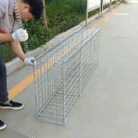 China Hot Dipped Galvanized Welded Gabion Box 3x1x1m for Flood Control Retaining Wall for sale