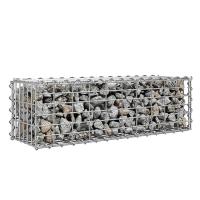 China Hot Dipped Galvanized Welded Gabion Box 3x1x1m for Flood Control Retaining Wall for sale
