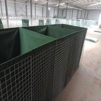 China Long Life UV Resistant Customz Hesco Barrier Defensive Bastion Sand Container Bag for Defence for sale