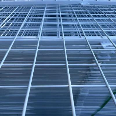 China Durable Weather Resistant 50x100mm PVC Welded Wire Mesh Panels 1.2x2.4m for Farm Protection for sale
