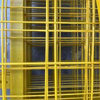 China BWG 4-24 Iron Wire PVC Welded Wire Mesh Panels Square Hole For Protecting for sale