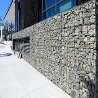 China 1mx1mx1m Galvanized Steel Welded Wire Mesh Gabion Box Basket for Retaining Walls for sale