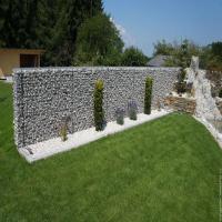 China 1mx1mx1m Galvanized Steel Welded Wire Mesh Gabion Box Basket for Retaining Walls for sale