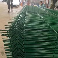 China 3D Curved Fence Welded Wire Mesh Panel with PVC Coated Anti-climbing RAL Color for sale
