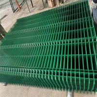 China 3D Curved Fence Welded Wire Mesh Panel with PVC Coated Anti-climbing RAL Color for sale