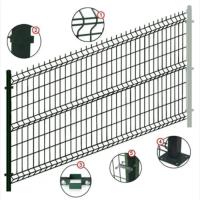 China Decorative 3d Curved Welded Wire Mesh Fence Panel for Home Garden Outdoor for sale