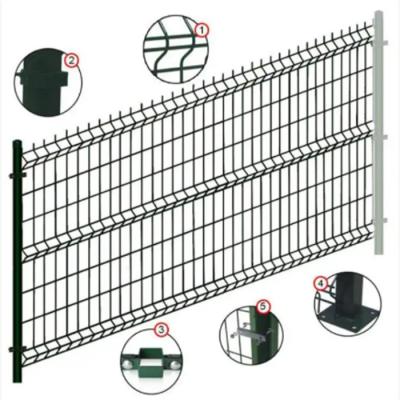 China Decorative 3d Curved Welded Wire Mesh Fence Panel for Home Garden Outdoor for sale