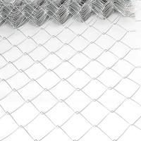 China Farm Fencing Wire Chain Link Mesh Hot Dipped Galvanized Chain Link Fence for sale