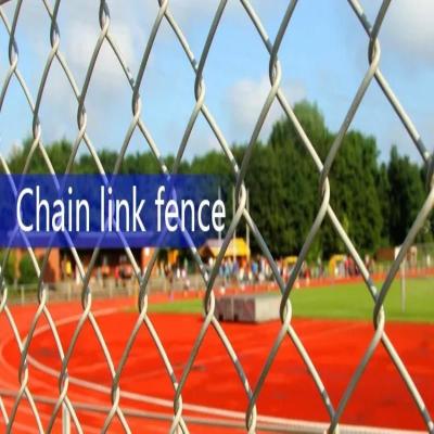 China 10gauge 8feet Hot Dipped Galvanized Chain Link Fence For Protection Nets for sale