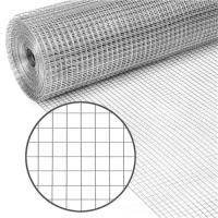 China Customizable Electro Galvanized Welded Wire Mesh 1.2-1.8m Welded Wire Mesh Rolls for sale