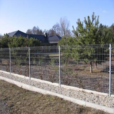 China 3d Fence Commercial Galvanized Steel Pvc Coated 3d Curved Triangle Bending Welded Wire Mesh for sale