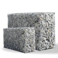 China Stiffener Spiral Binder Welded Gabion Box with 2-4mm Wire Diameter and Hot Dip Galvanized Finish for sale