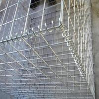 China Galfan Coated Custom Decoration Welded Gabion Box 100x100x50 cm for Retaining Walls and Garden Fence for sale