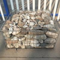 China PVC Coated Gabion Box with 80x100 Aperture for Bank Protection and Rock Cage for sale