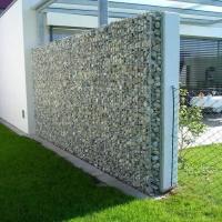 China Galvanized 2mx1mx1m Stone Cage Baskets Gabion Box Gabion Hexagonal Wire Mesh for sale