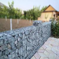 China Galvanized 2mx1mx1m Stone Cage Baskets Gabion Box Gabion Hexagonal Wire Mesh for sale