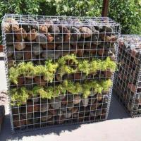 China Welded Gabion Wire Mesh Box Galfan Coated Gabion Walls Gabions for Stones for sale