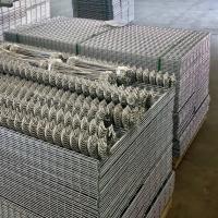 China Custom Cut Bended Punched Square 4mm Galvanized Welded Mesh Gabion Wire Box Cages for sale