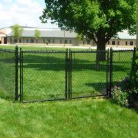 China Hot Sale Galvanized Steel 8ft Chain Link Fence Garden Cyclone Wire Mesh for sale