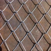 China Galvanized PVC Coated Diamond Wire Mesh 6ft 8ft Easily Assembled Chain Link Fence Roll for sale