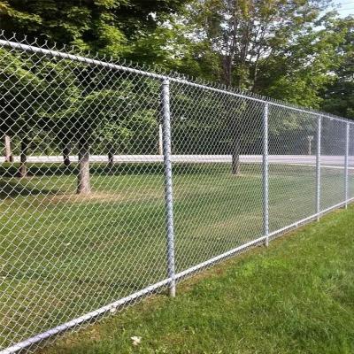 China Hot Dipped Galvanized Chain Link Fence 2.0mm Wire Dia PVC Coated for sale